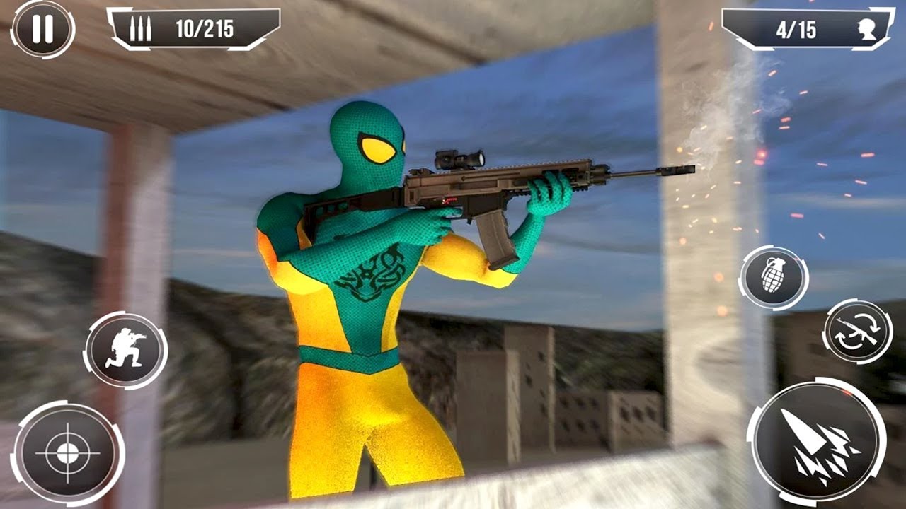 Spider Hero Sniper vs Monster SWAT Team (by Play Clan Games) Android ...