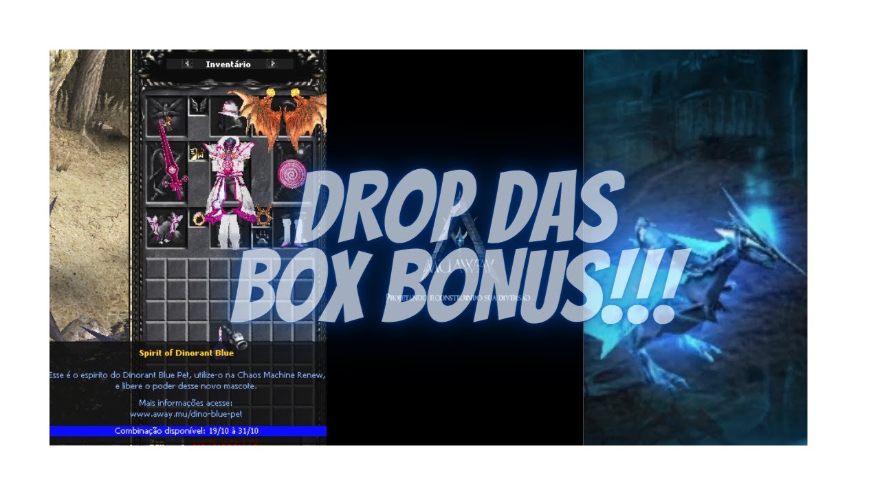 MUAWAY - DROPANDO AS BOX BONUS!!! - YouTube