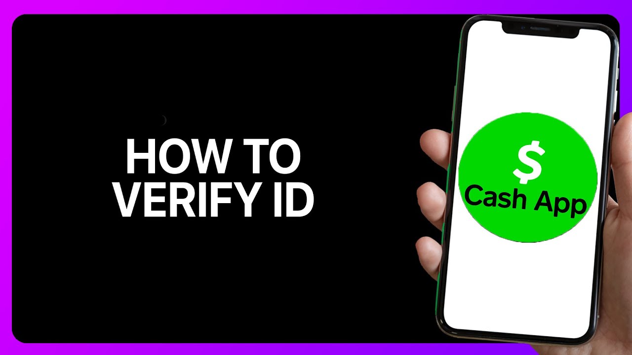How To Verify ID On Cash App Tutorial - YouTube