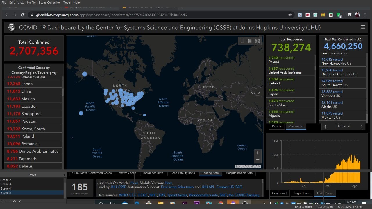 [LIVE] Corona Update world map and statics : World (Covid-19) - YouTube