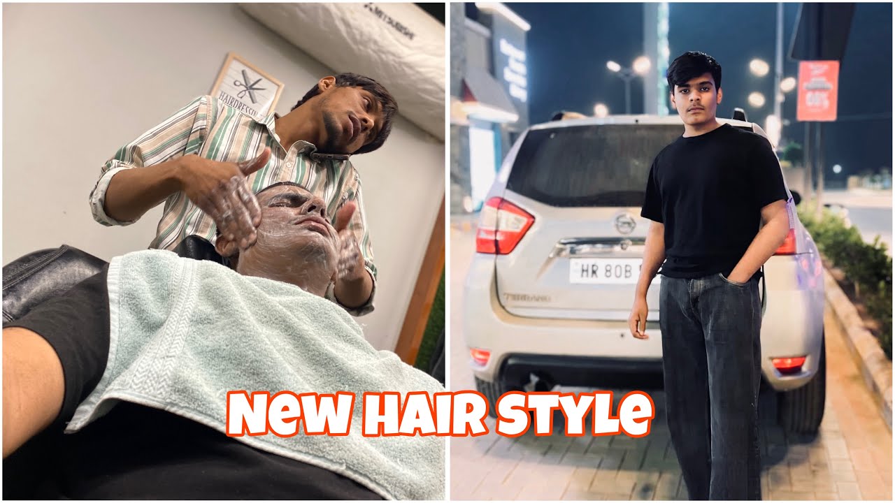 New hair style Before vs After 😎[ Himanshuxsihag ] - YouTube