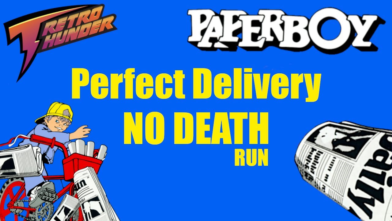 Paperboy (NES) Perfect Delivery 100% [No Death] by RetroThunder | In ...