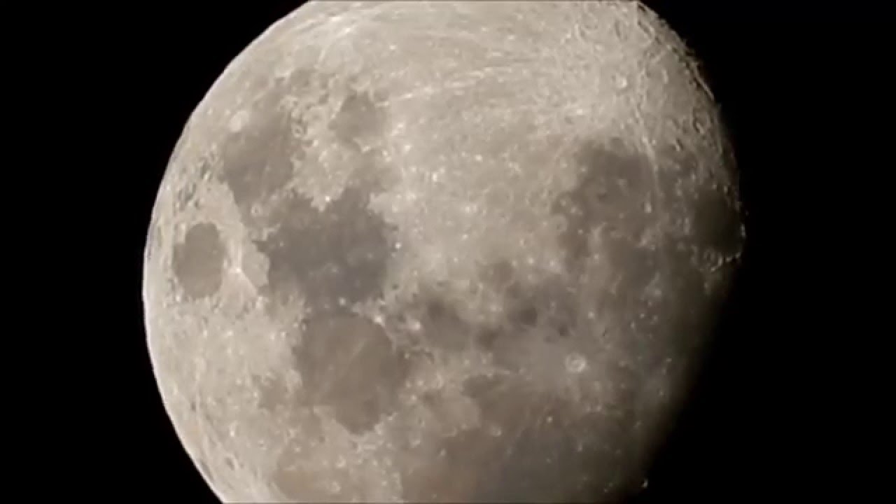 Zoomed in Moon Video (30x) - Nikon Coolpix S9900 - YouTube