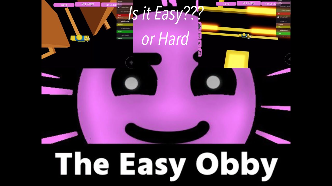 THE EASY OBBY | ft. text commentary | Part 1 - YouTube