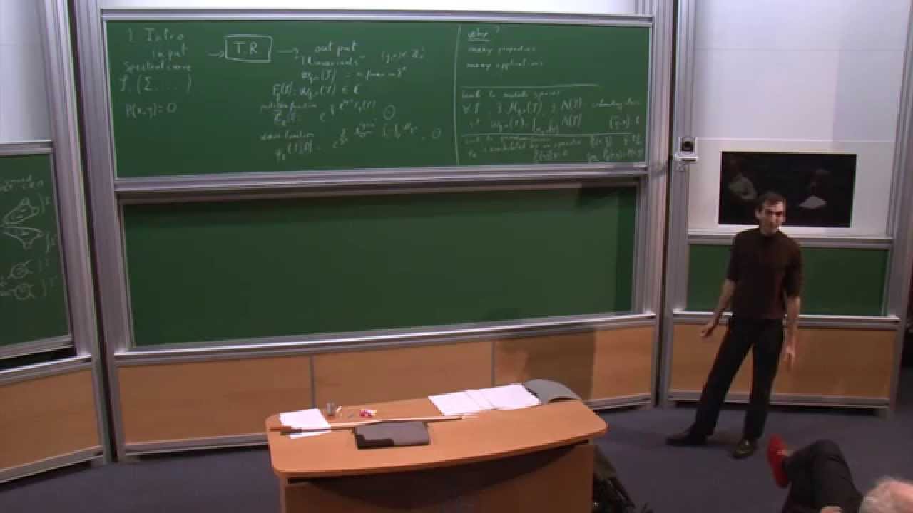 Bertrand Eynard - The topological recursion method - YouTube