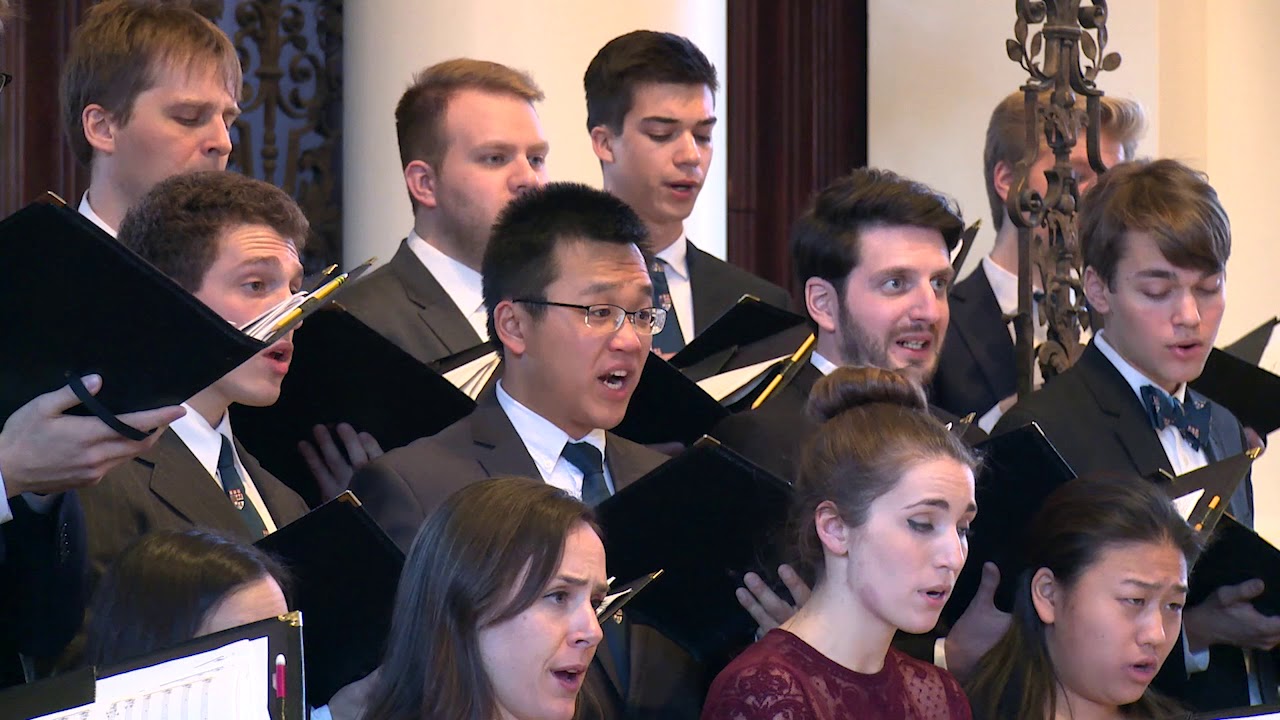 Harvard University Choir 2017-2018 preview - YouTube