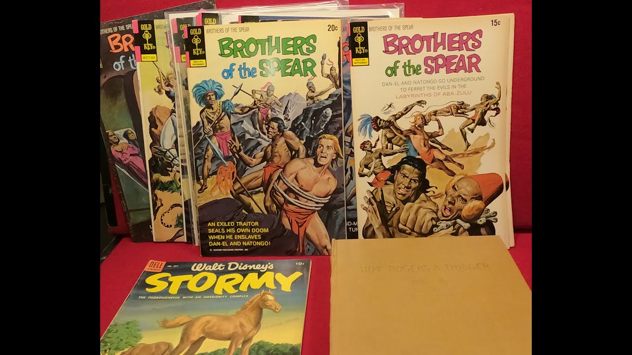 I bought a dandy Bound Roy Rogers and Trigger volume from 1957! Plus ...