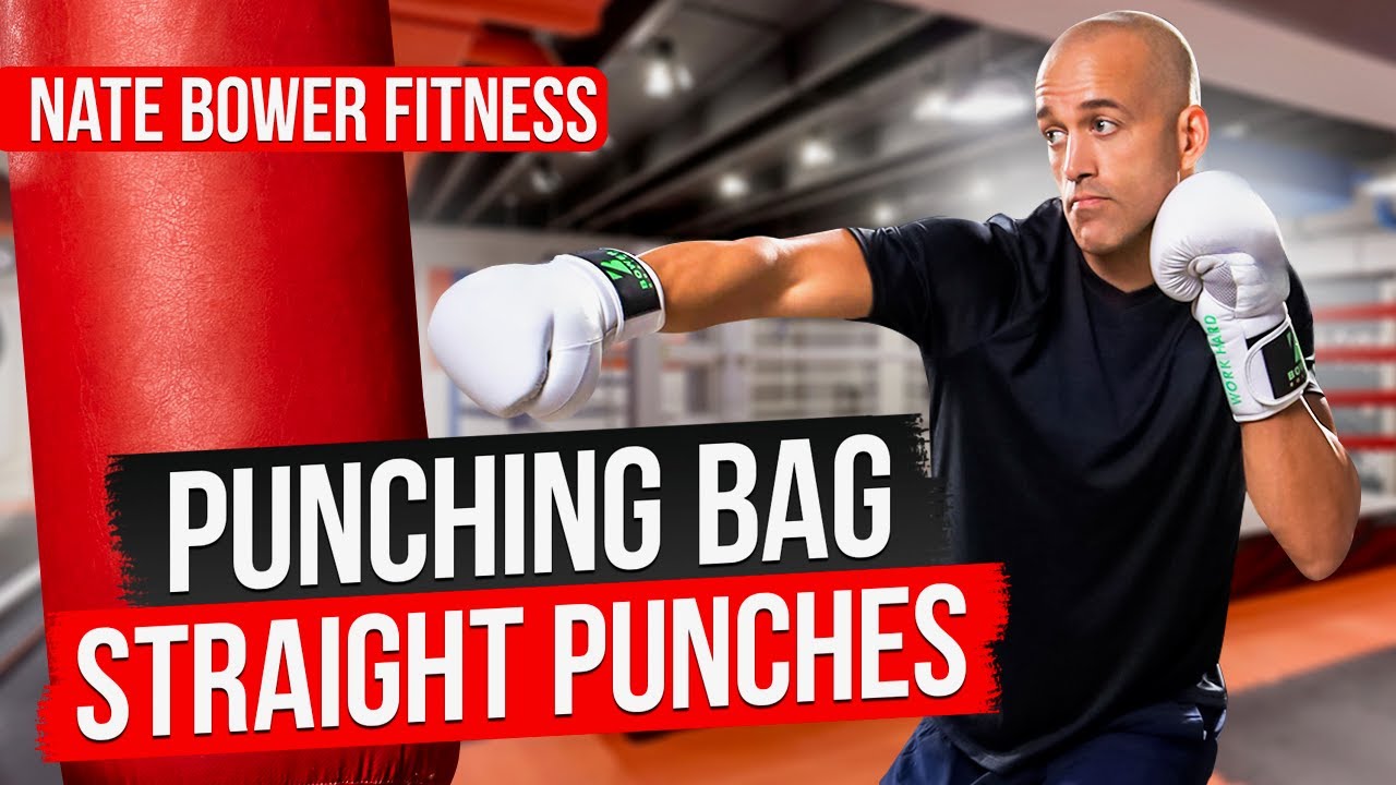 25 Minute Straight Punches Punching bag workout - YouTube