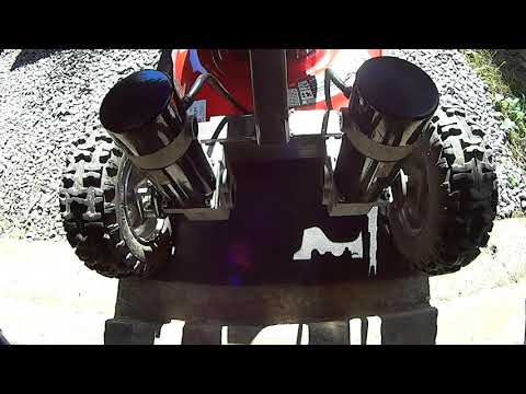 RC Lawn Mower V2: Pt.4 Fully rolling chassis! Turns easier too! - YouTube