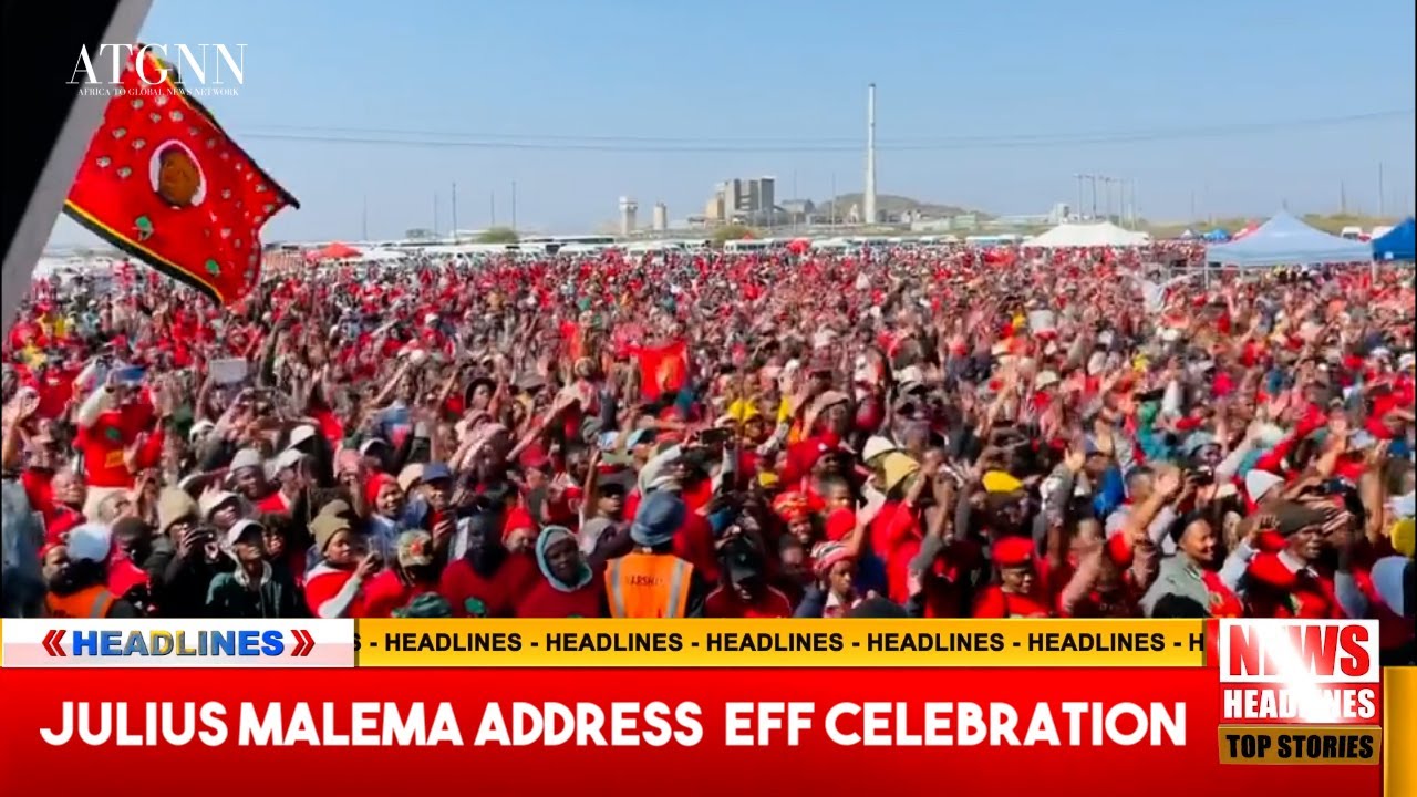 EFF 10TH Birthday Celebration Marikana - YouTube