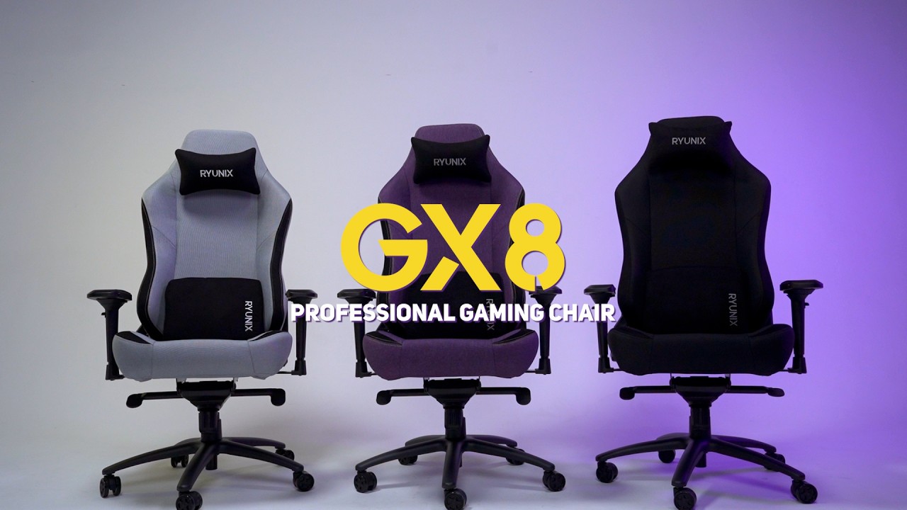 Professional Gaming Chair | Ryunix GX8 - YouTube