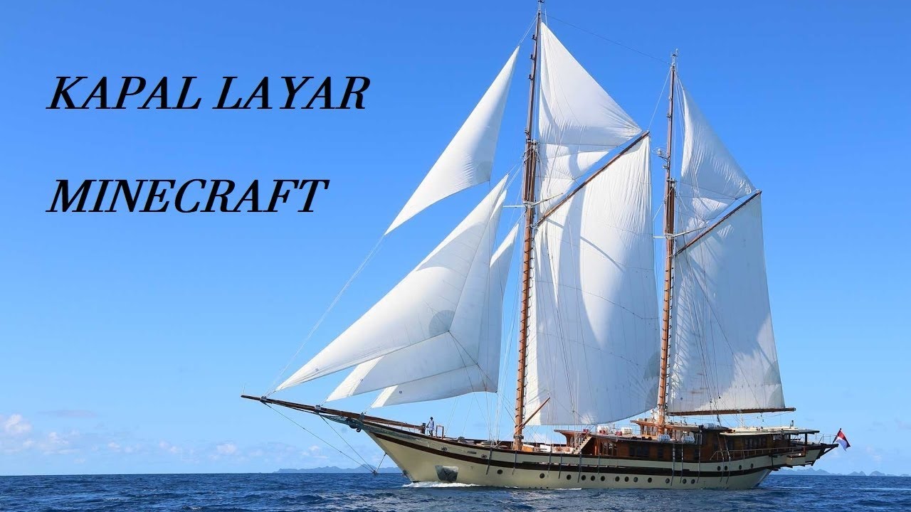 Minecraft: Membuat Kapal Layar Sederhana..!! TUTORIAL - YouTube