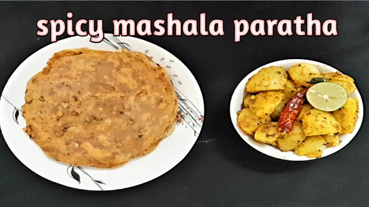 masala paratha | masala paratha recipe | मसाला पराठा - YouTube
