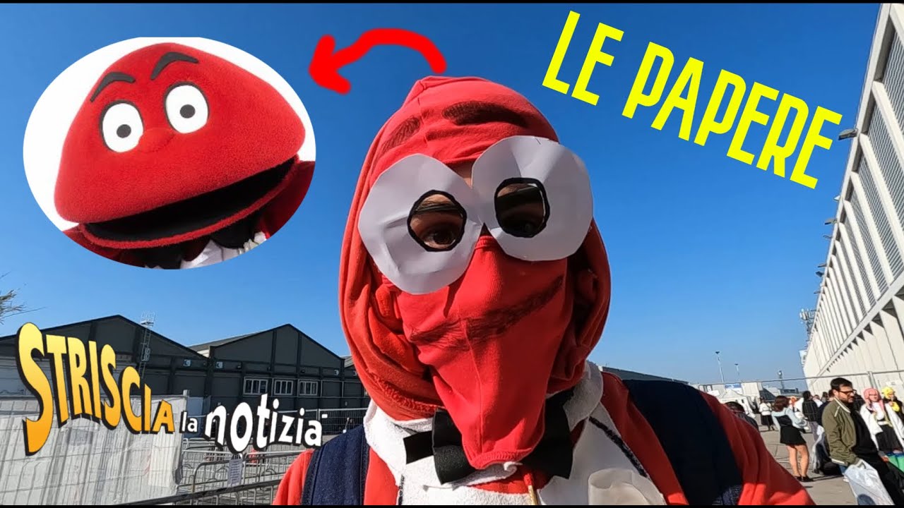HO FATTO DA COSPLAY DEL GABIBBO AL BECOMICS 2023 - YouTube