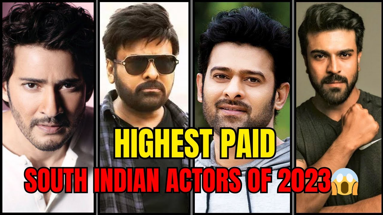 Top 10 richest south Indian actors of 2023|highest paid South Indian ...