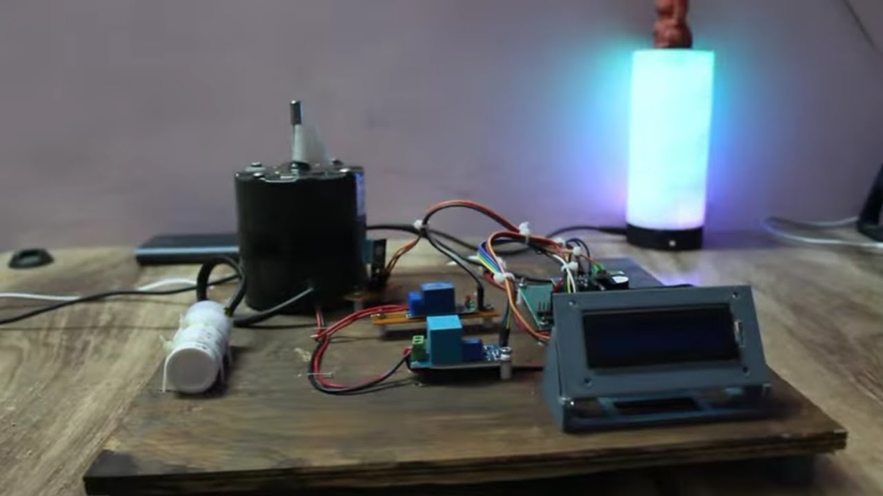 Fault detection and protection of Single Phase Induction Motor - YouTube