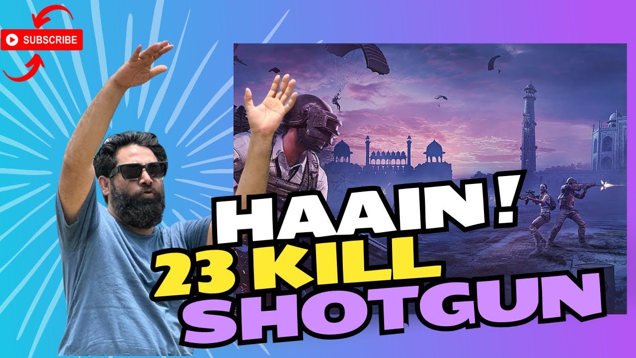 23 kill shot gun- Noob hun mei II BGMI ️🏆 - YouTube
