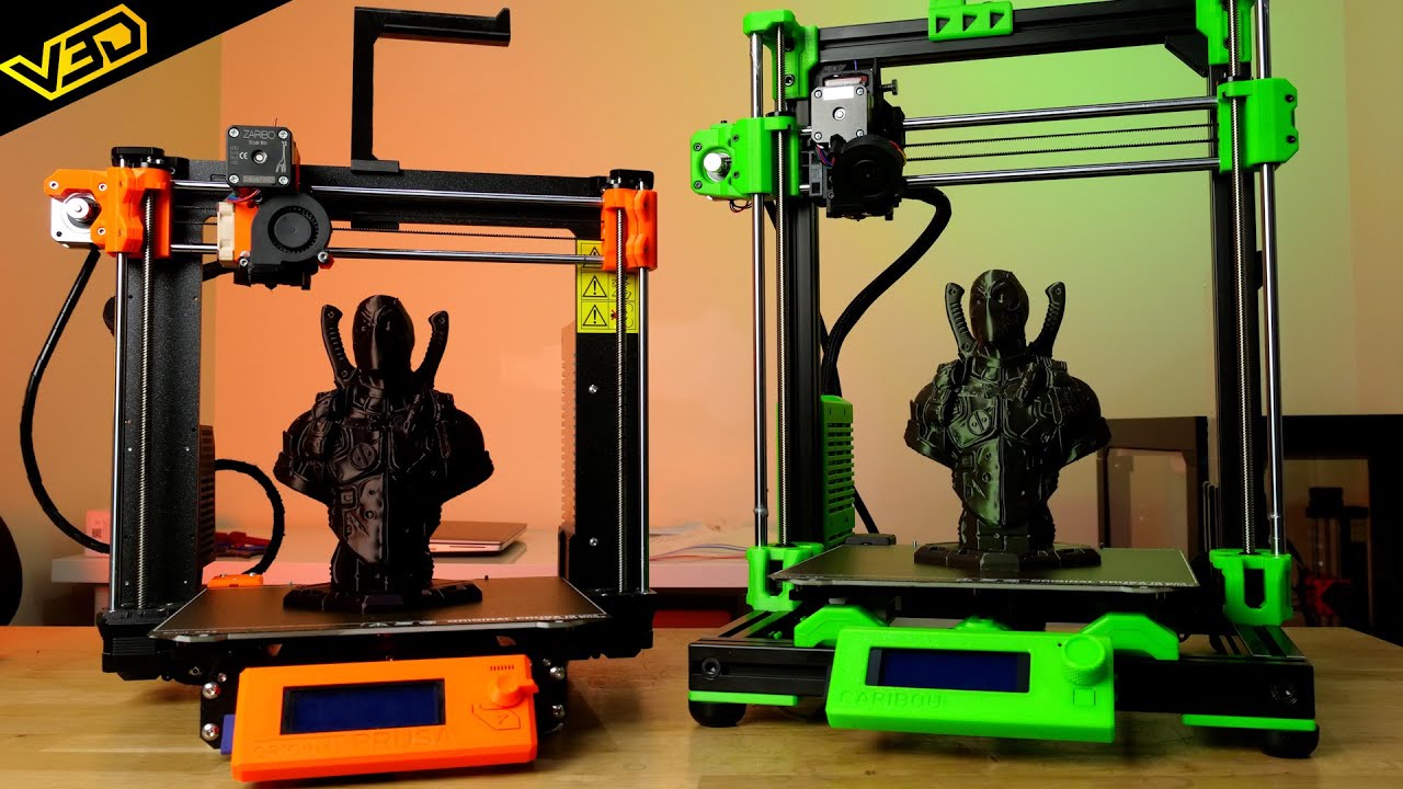 Caribou vs Prusa + Bear Exxa Print Quality Test - YouTube