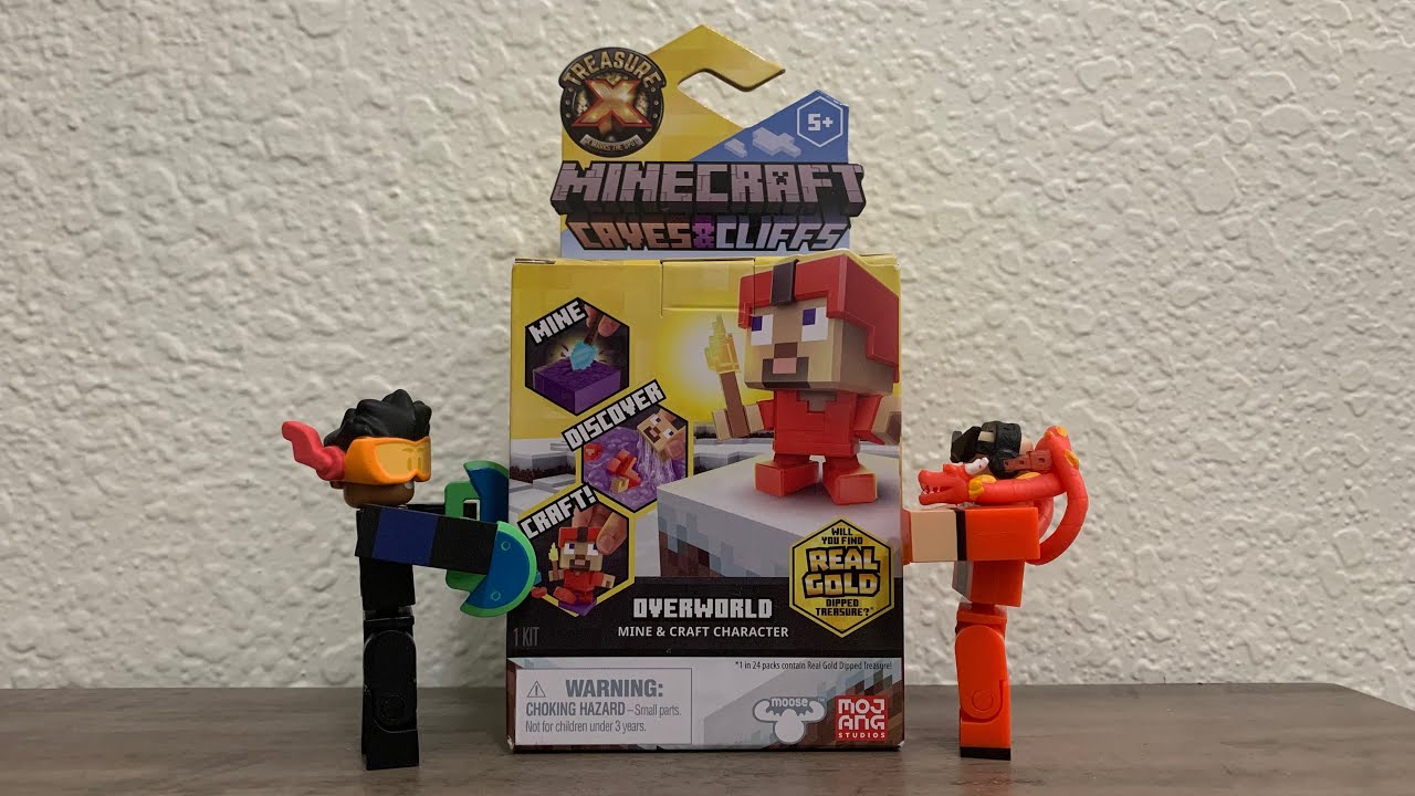 Đập block Minecraft để săn vàng thật từ Treasure X. - YouTube