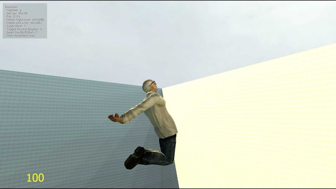 Flying on slopes GMod #gaming #gmod #games - YouTube