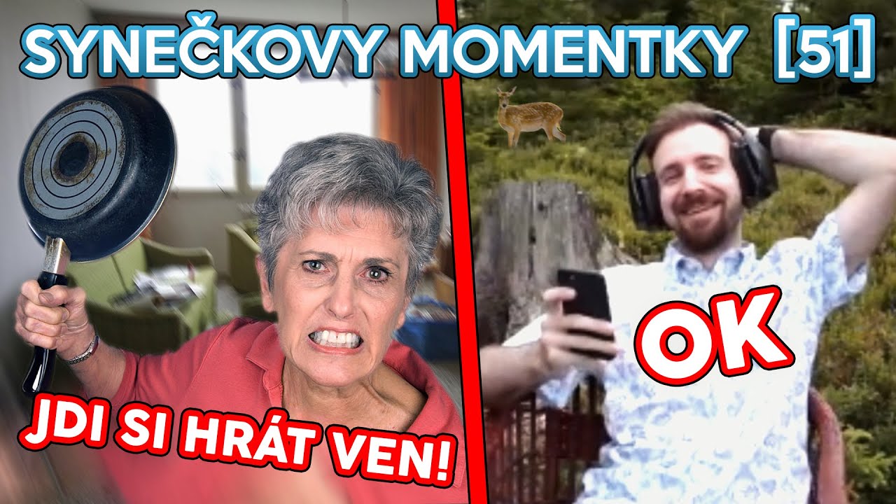 STREAMER SI POSTAVIL SETUP V LESE A TOTO SE STALO! | Synečkovy Momentky ...