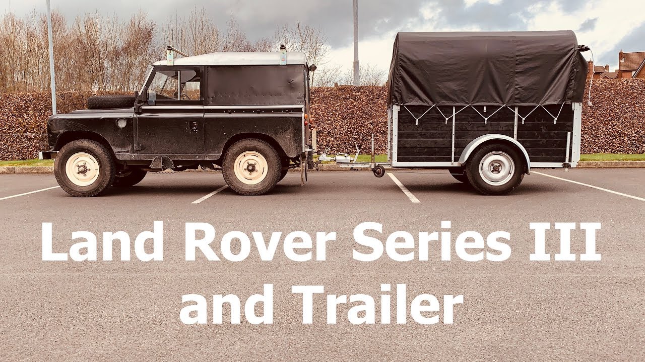 Land Rover Series 3 and Rice Cattle Trailer - YouTube