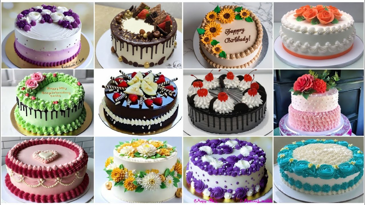 Cakes 4U Part 1 | Latest Cake Designs Decorating Ideas | Birthday ...