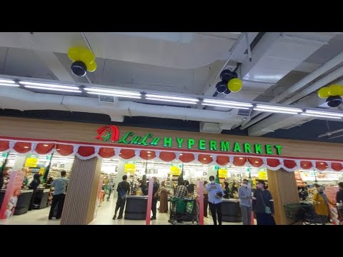 GRAND OPENING LULU HYPERMARKET | MEGA BEKASI HYPERMALL - YouTube