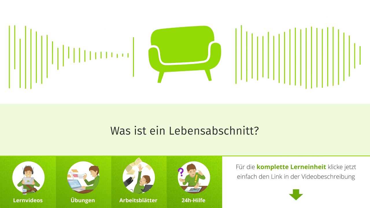 Was ist ein Lebensabschnitt? einfach erklärt | sofatutor - YouTube