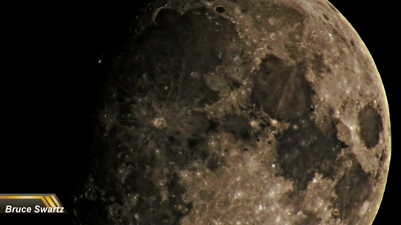 Freezing Cold Weather Live Lunar Footage With Nikon P900 - YouTube