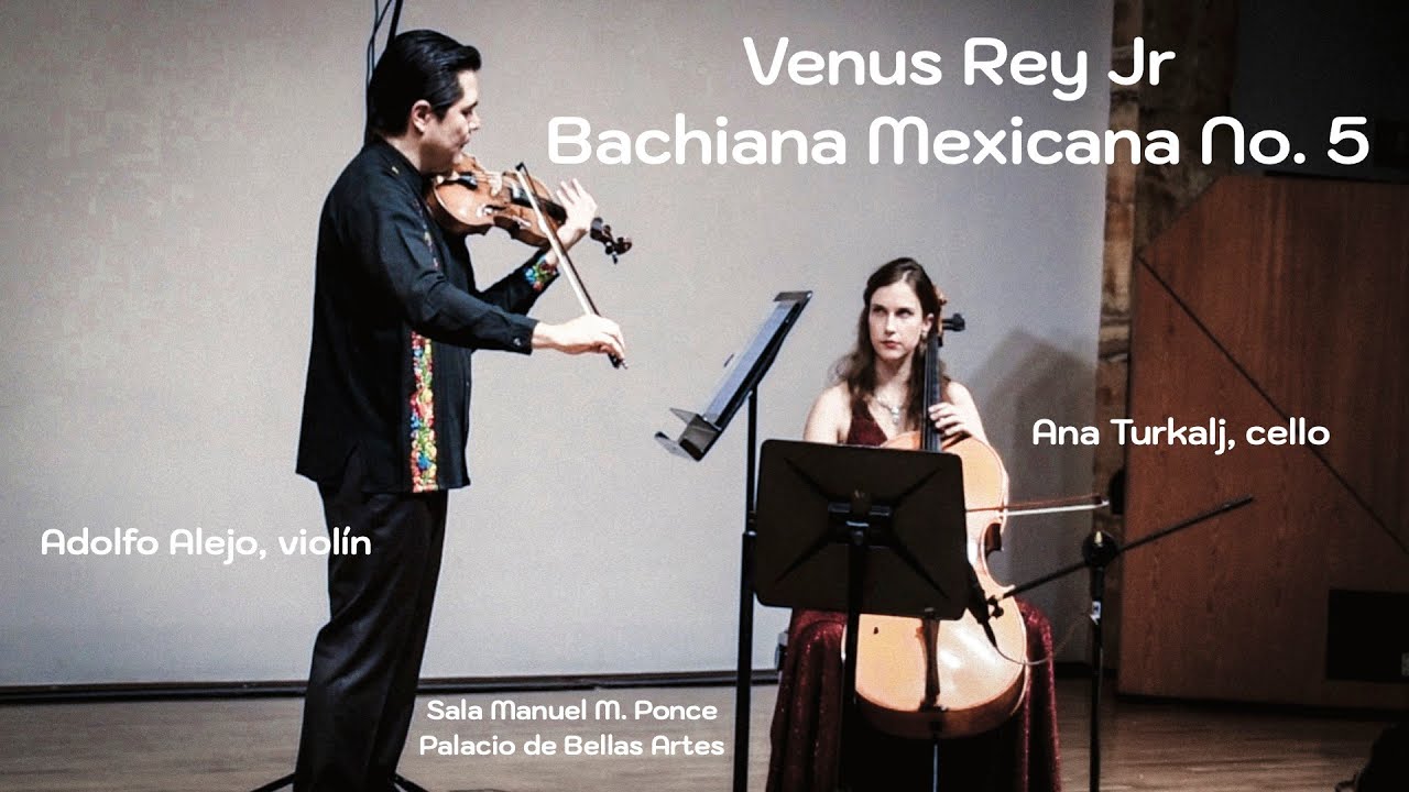 Música de Venus Rey Jr en Bellas Artes - YouTube