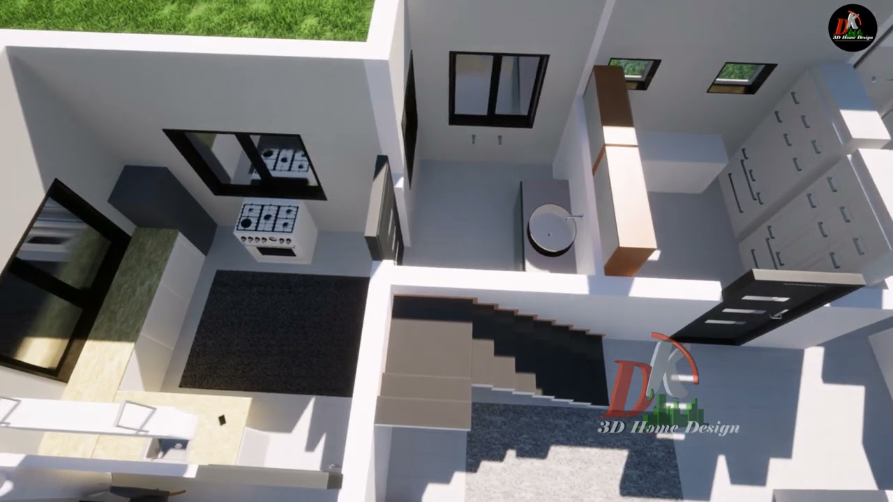 Duplex House Design Plans With Interior Modern Exterior Front Elevation ...