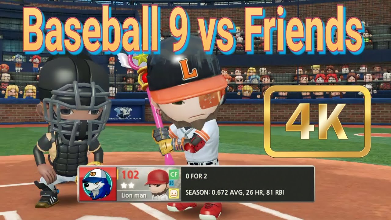 Baseball vs friends | baseball 9 | baseball | baseball 9 gameplay - YouTube