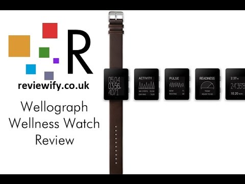 Wellograph Wellness Watch Review - YouTube
