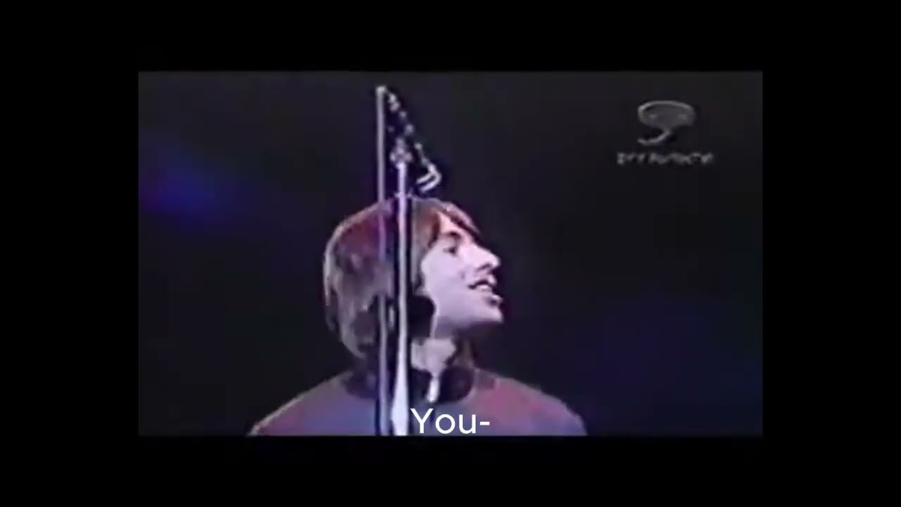 Liam Gallagher not knowing lyrics - YouTube