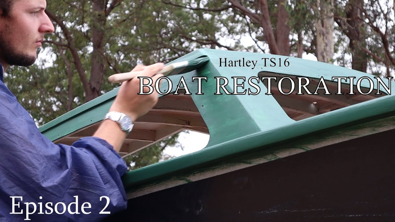 Timber Boat : EP. 2 | HARTLEY TS 16 | Restoring a 39 year old timber ...