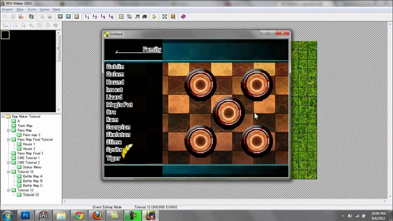 Rm2k3 Tutorial Part 12: Action Battle System Prologue - YouTube