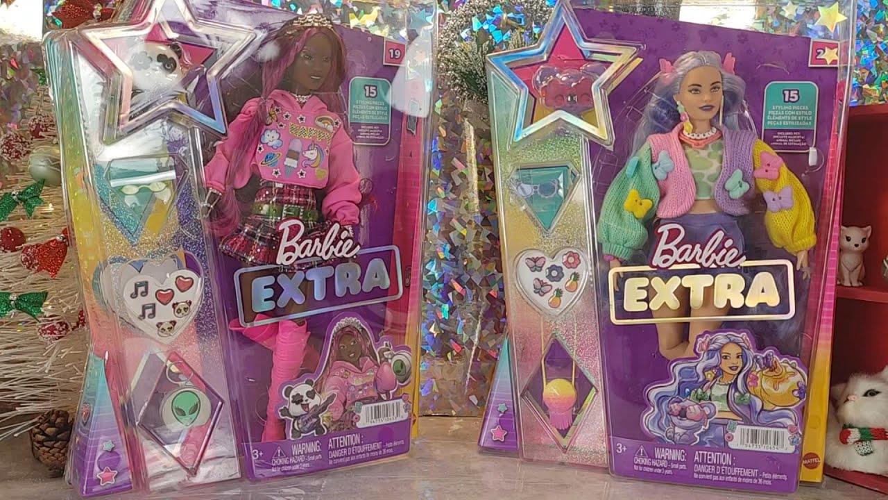 Time To Review the New Barbie Extra Dolls #19 and #20! - YouTube