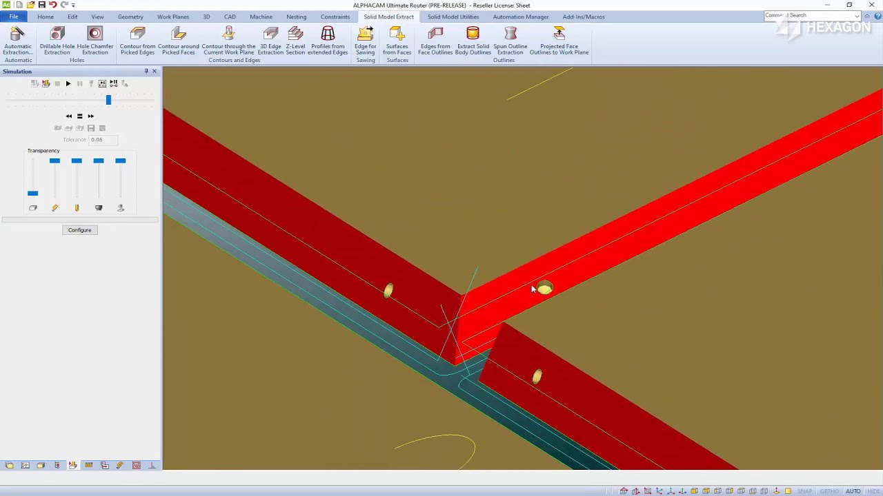 Nest Solids in ALPHACAM 2021 - YouTube