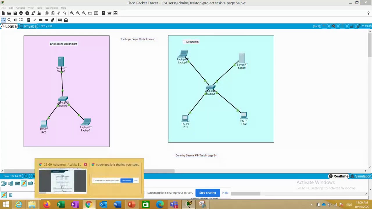 Task2 Part1 Set up Ip addresses - YouTube