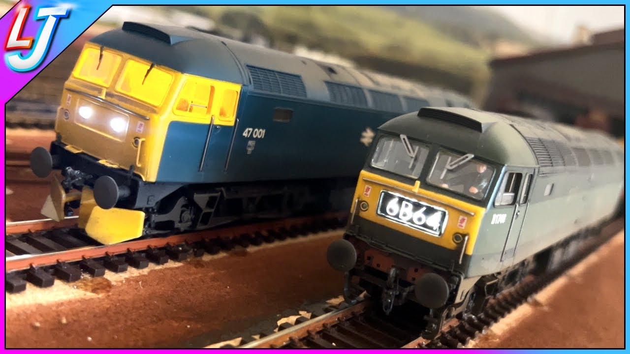 Bachmann - Class 47 BR Green With Lights and Sound (Unboxing & Review ...
