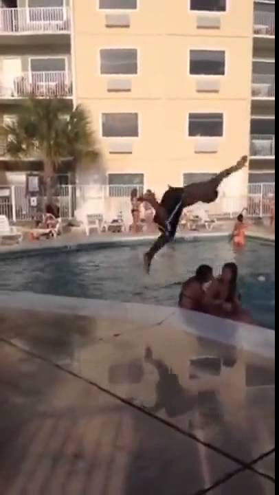 spring break showing off fail - YouTube