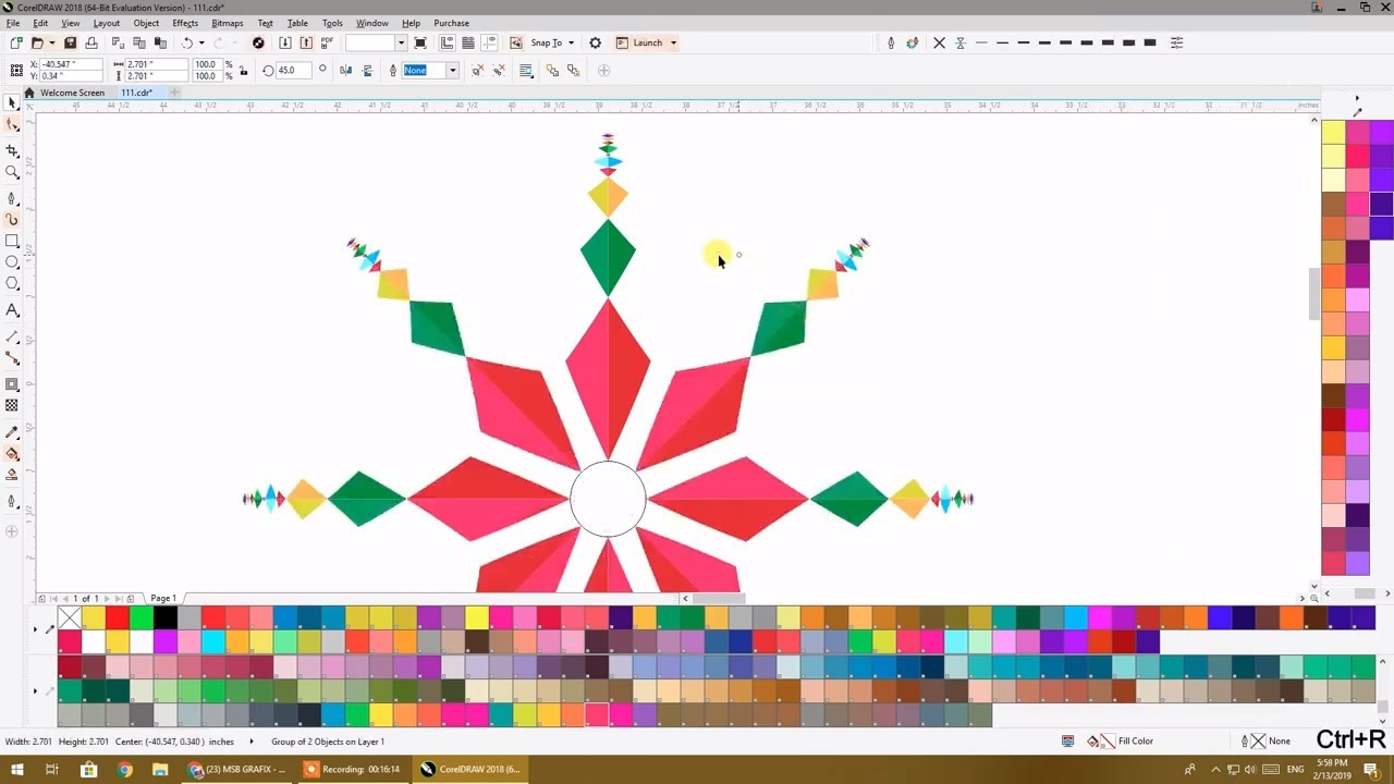 how to create embroidery flowers in coreldraw, Download free by # ...