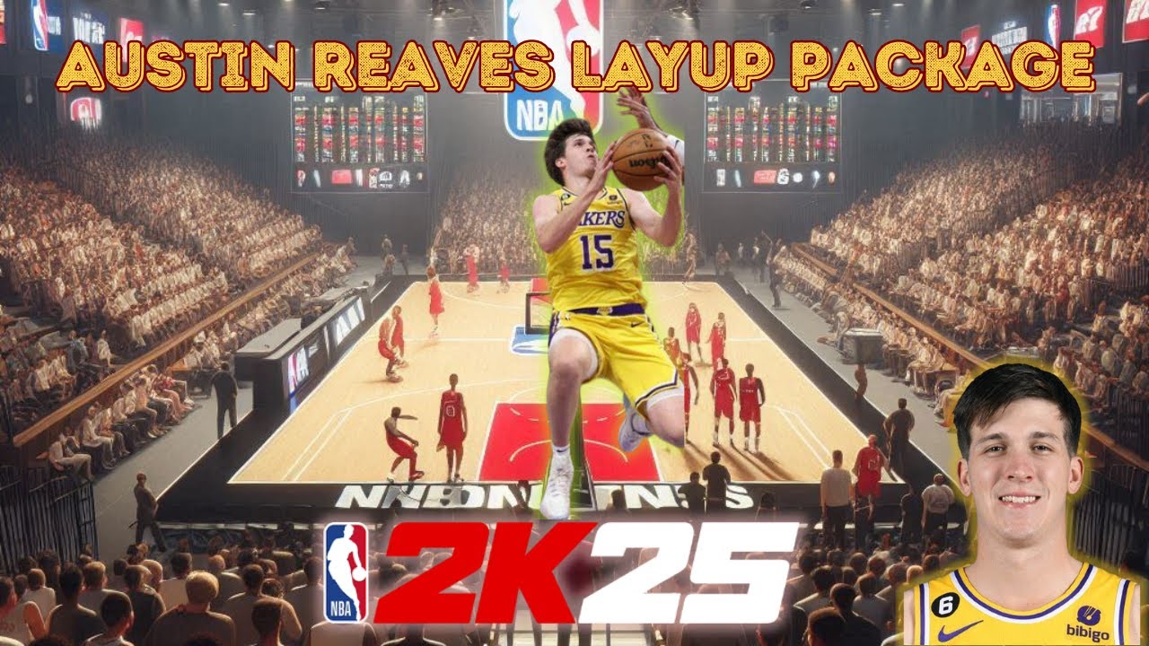 NBA 2K25 Austin Reaves Layup Animation @nba2k #nba2k25 - YouTube