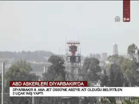 ABD ASKERLERİ DİYARBAKIR'DA