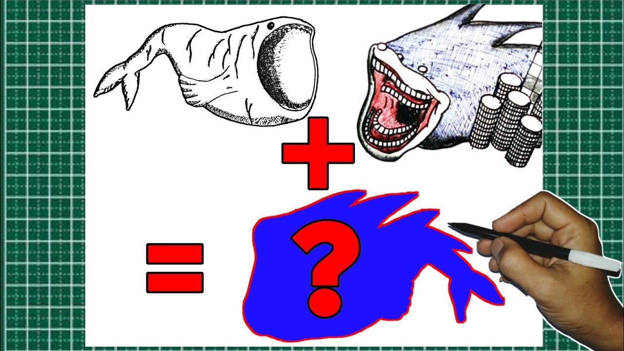 How to Draw Bloop + Shin Sonic Tapes = ? - YouTube