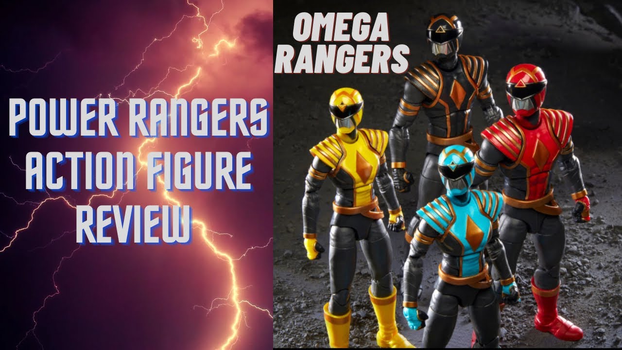 Power Rangers Lightning Collection: Omega Rangers (Hasbro-Pulse ...