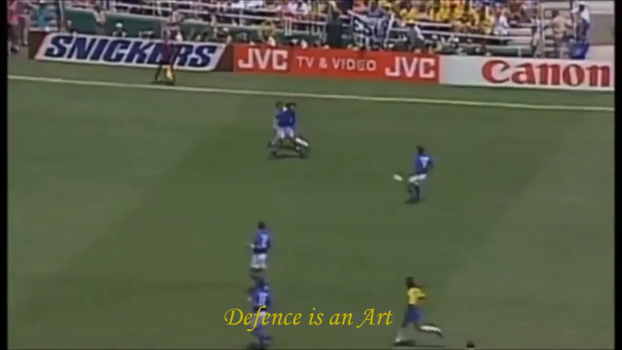 PAOLO MALDINI defence AC MILAN - YouTube