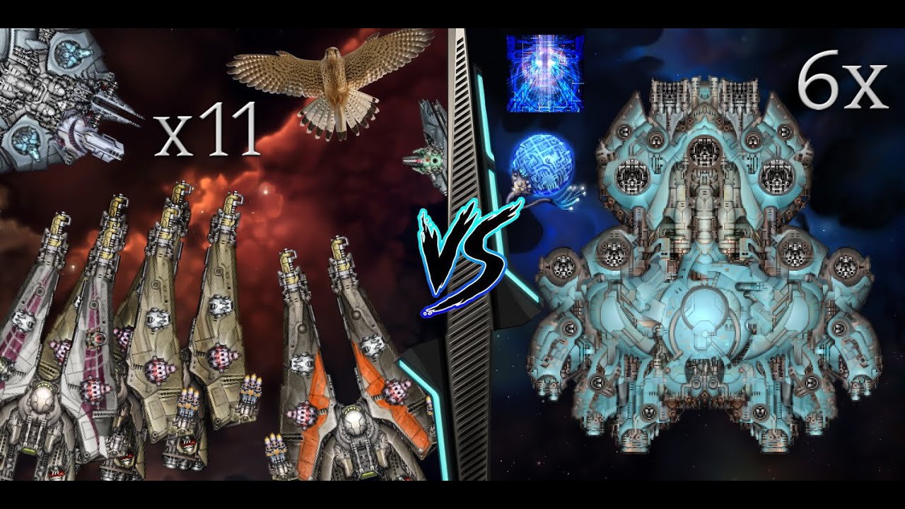 STARSECTOR - Falcon Spam vs 6 RADIANTS (and a Nova) Multiple Ordos ...