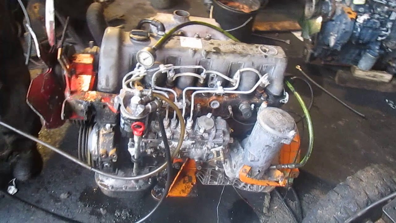 Mercedes OM617 - YouTube